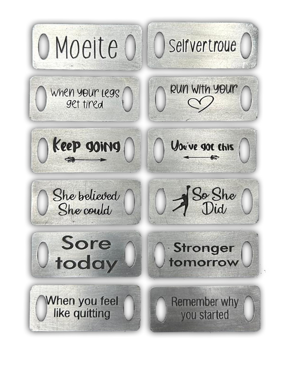 Shoe Lace Tags – Station Sense